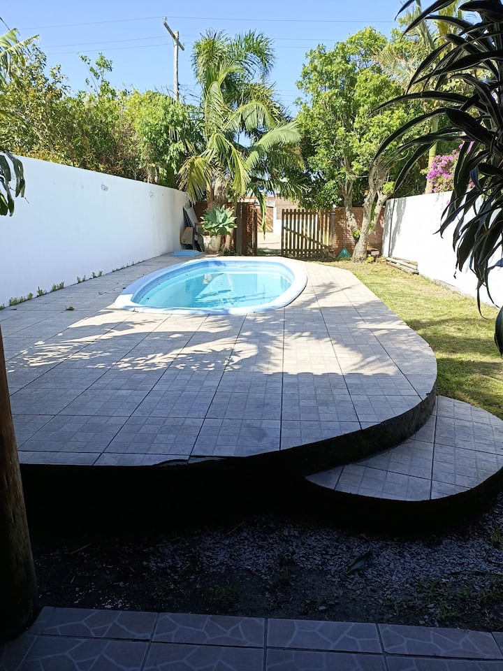 Excelente Residência C/ Piscina No Cassino - Rio Grande