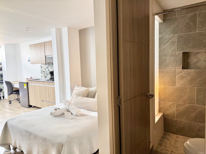 Cozy Loft 103- Cerca Al Metro- Privado- Fast Wifi - Envigado