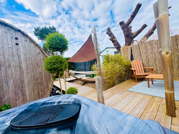 Bungalow Balnéo (Jacuzzi) Privé - Plurien