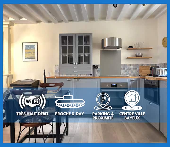 Remparts : Cosy Centre Bayeux Proche Parking - Bayeux