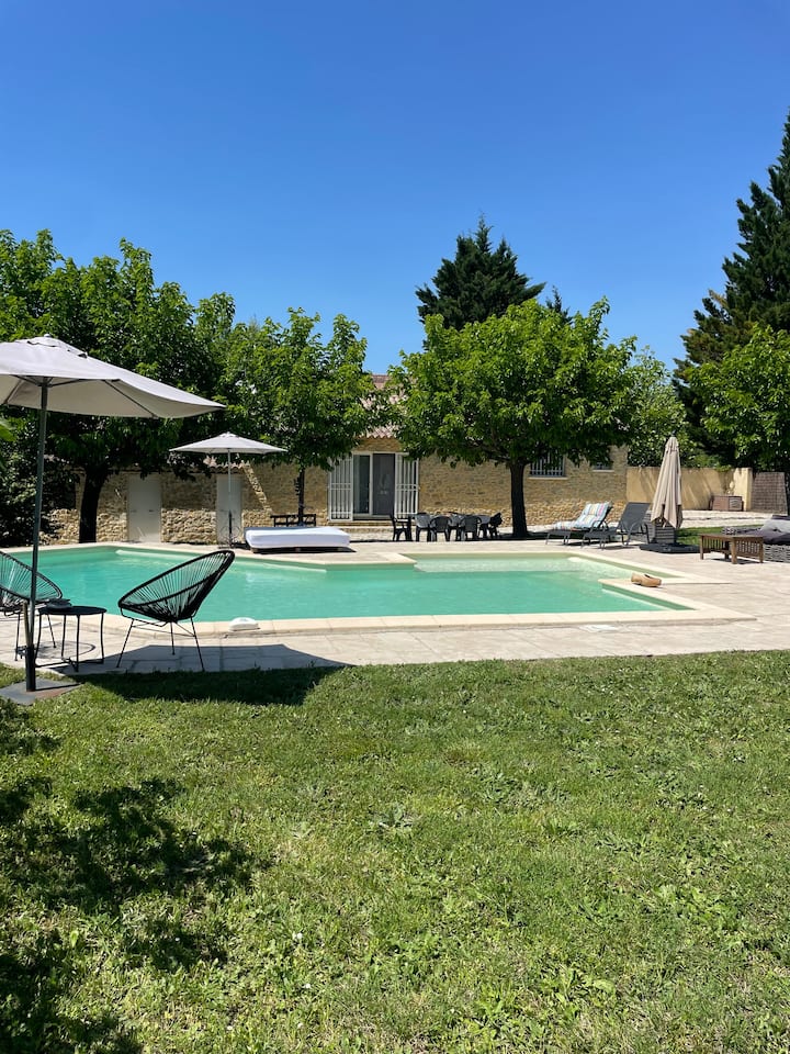 Studio Avec Piscine Privée Situé à 5 Min D’anduze - Gard