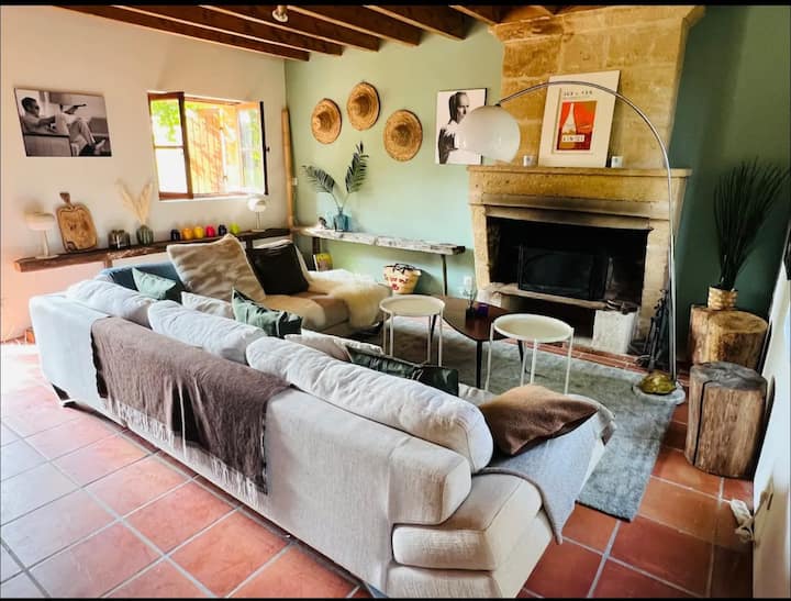 Gîte L'arlequin - Petite Maison Autour Des Vignes - Gironde