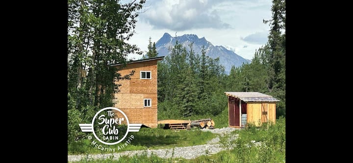 The Supercub Cabin At The Mccarthy Airstrip - Wrangell-St. Elias National Park