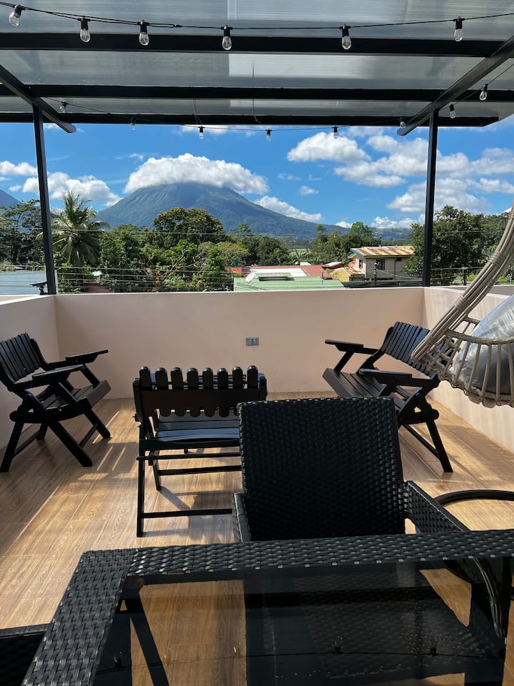 Céntrico, Con Vista Al Volcán Arenal Y Rooftop - La Fortuna