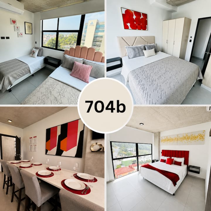 Park Tower - Ruby 3 Rooms - 3 Bathrooms - 3 A/c - San Salvador