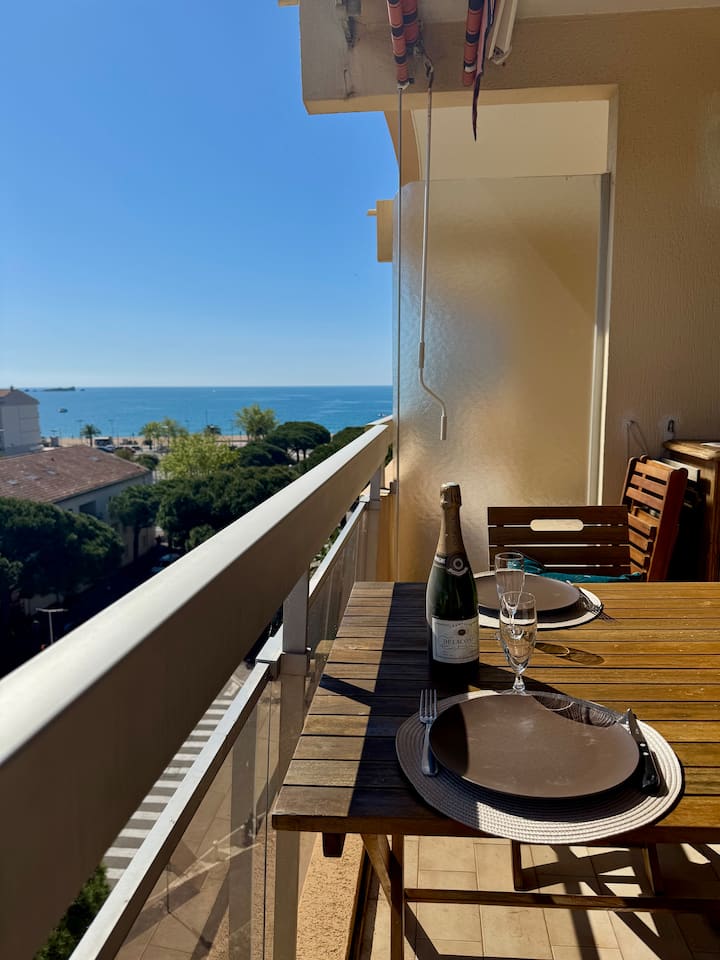 Appartement 3 Pers Vue Mer, Bord De Mer - Saint-Aygulf