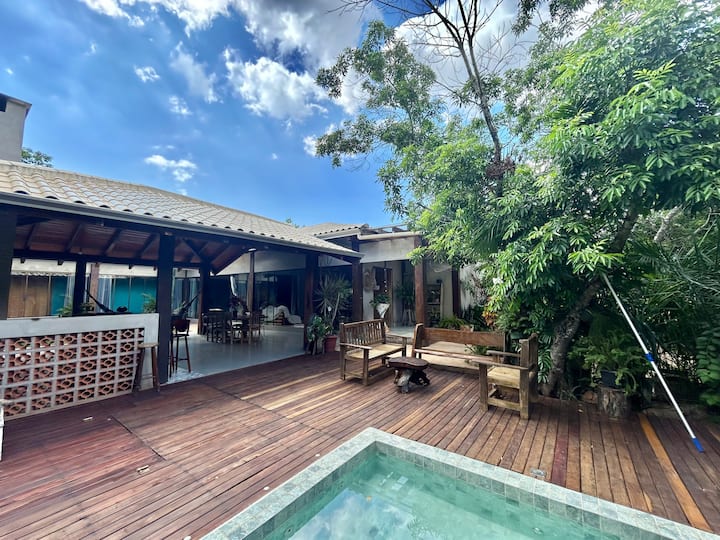 Casa Sol De Bonito. Tranquilidade E Descanso. - Bonito