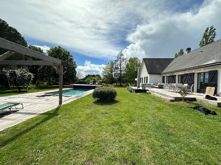 Villa De La Salmonière - 5ch Jardin Clos 4000m² - Loire-Atlantique