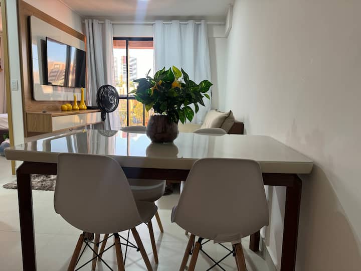 Apartamento Alto Padrão Todo Equipado - Maceió