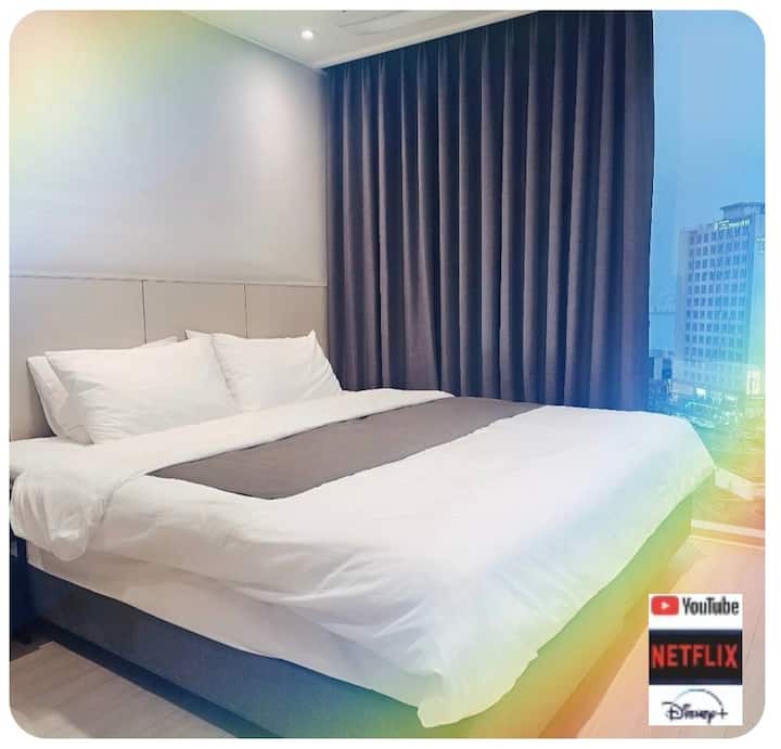 감성Ocean_클린모던/late-checkout 12:30 P.m. Netflix. Ott - 인천광역시