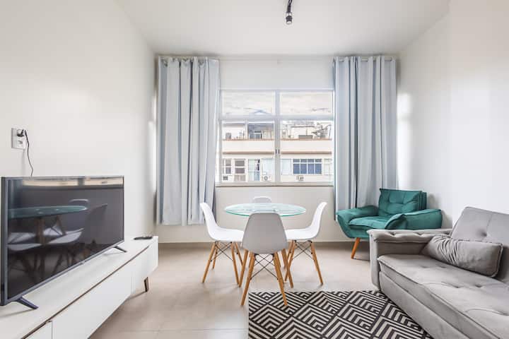 #1201 - Apartamento De 2 Quartos Em Copacabana - Río de Janeiro