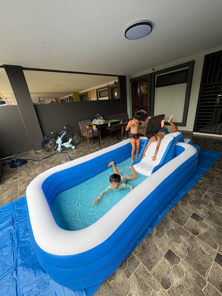 Rumah Teres Viral - Lukut