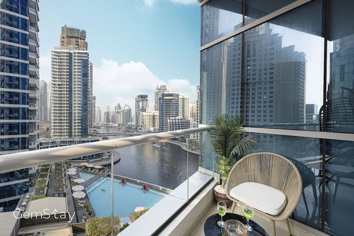 Votre Retraite Confortable Au Bord De La Marina - Dubaï Marina