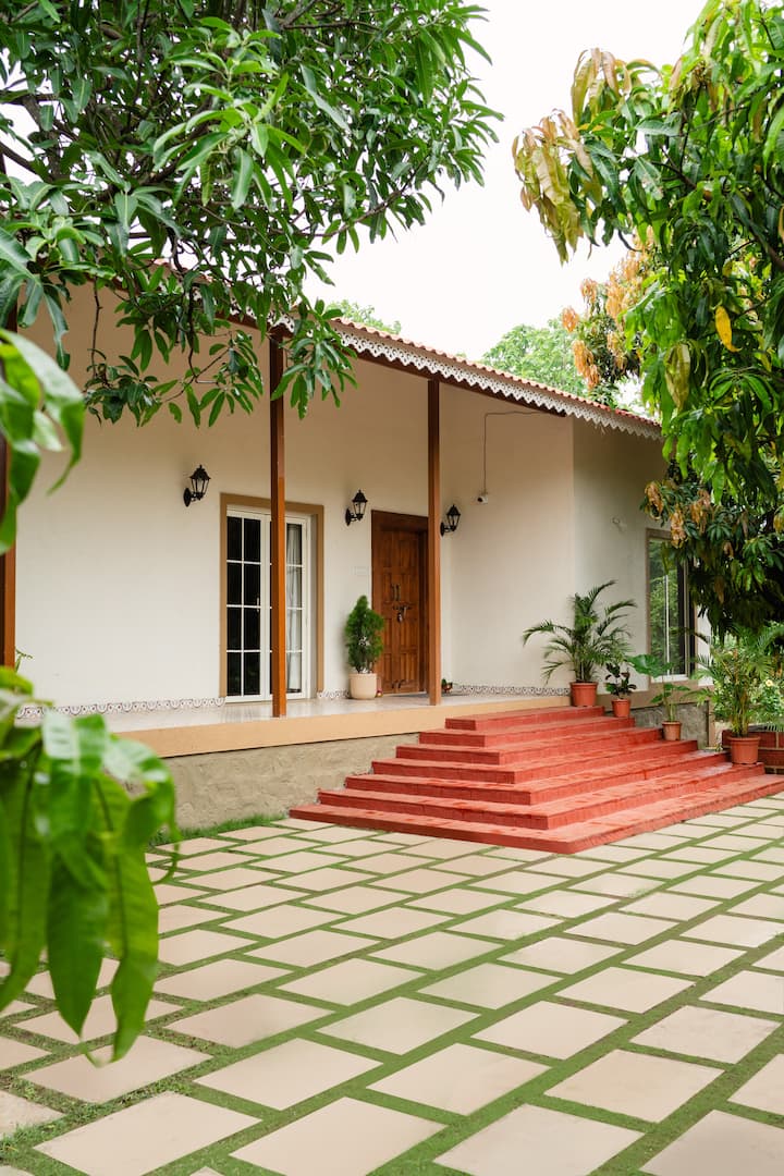Baagh Estate Villa (4bhk): Private Pool Alibag - Alibag
