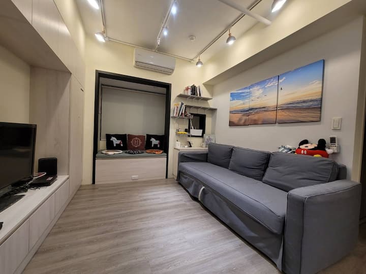 Xizhi Station (7 Min Walk) 2bd/2bath Apartment - Taipei