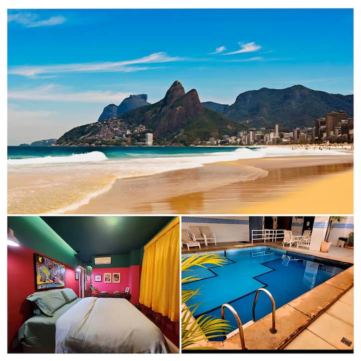 Flat Em Ipanema, A Duas Quadras Da Praia - Río de Janeiro