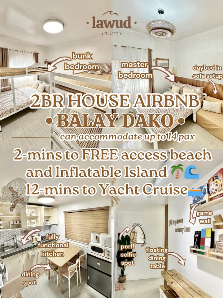 2br—near Inflatable, Free Access Beach & Yacht - Subic