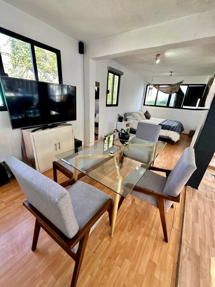 Hermoso Loft A 10 Min Del Aifa - Ojo de Agua