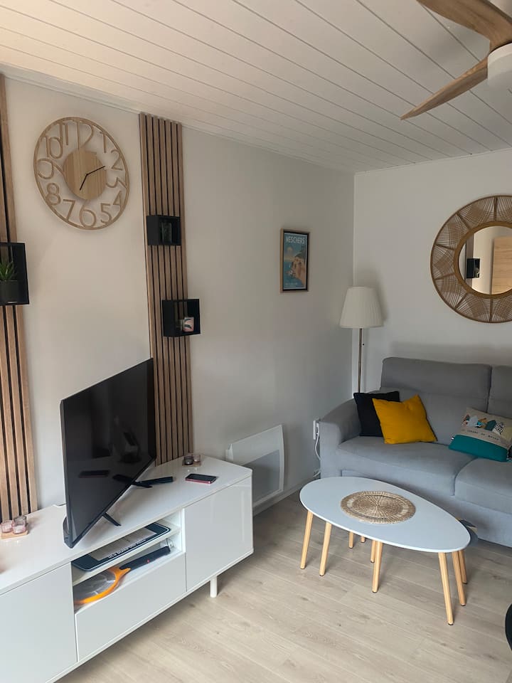 Cottage Cocooning Entre Mer Et Forêt - Plage de Meschers-sur-Girond