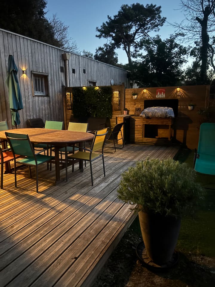 Cottage Cocooning Entre Mer Et Forêt - Plage Saint Georges de Didonne