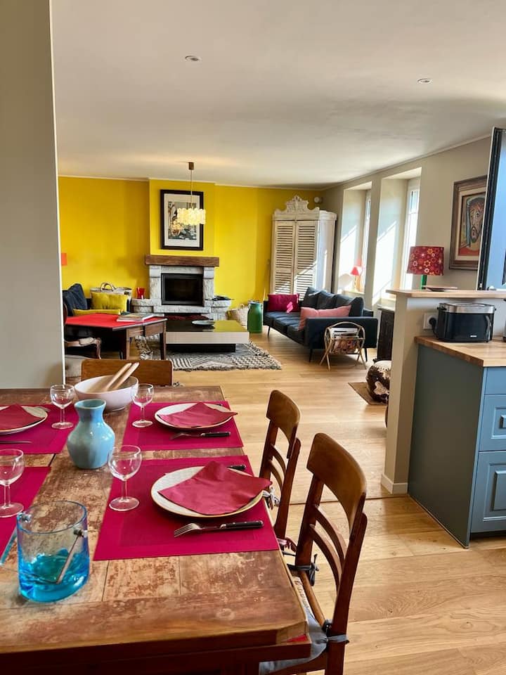 Grande Maison Familiale Pour 12 Près De La Mer - Bretagne