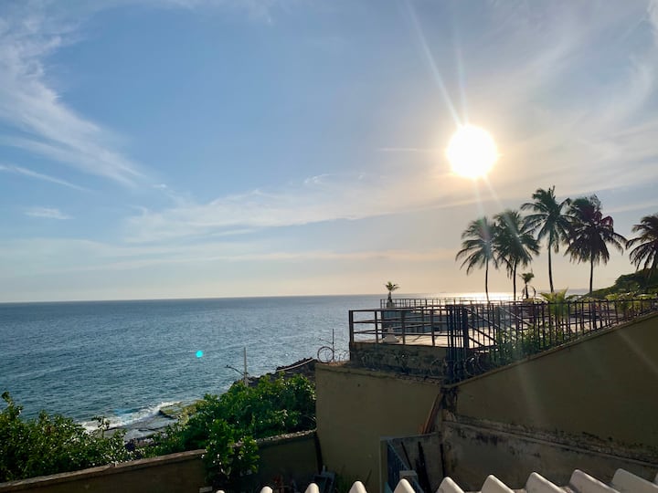 Ap7 Quarto /Sala  C Ar  Praia Piscina Wf  Vaga - Barra, Brazil