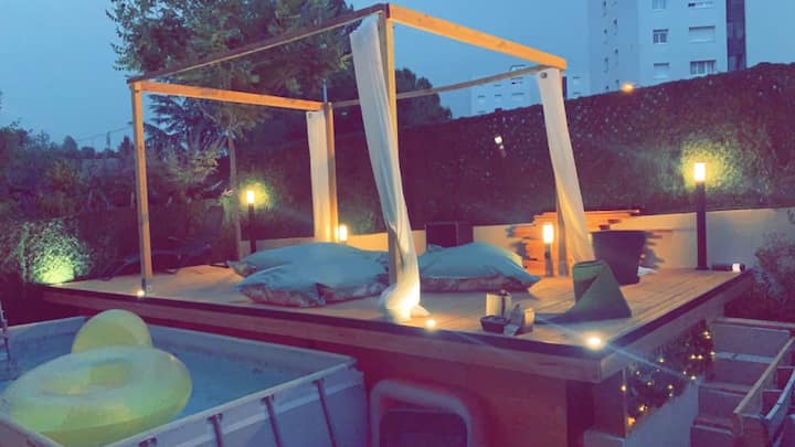 Appartement Piscine En Résidence - Roquefort-la-Bédoule