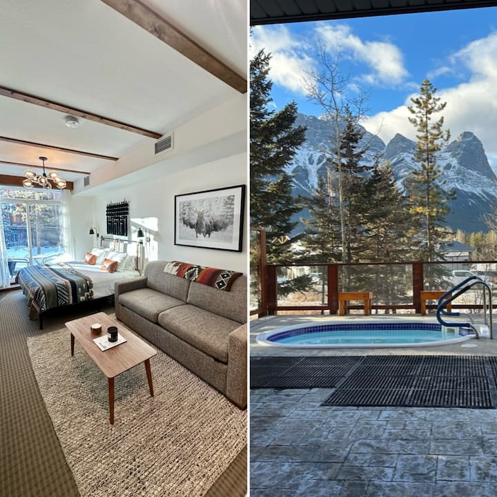 Adorable Ground Floor Studio+ 2 Hot Tubs - Canada