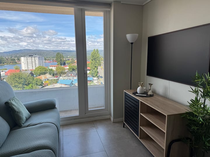 Vista Al Calle Calle / Piso 11 / Estacionamiento - Valdivia