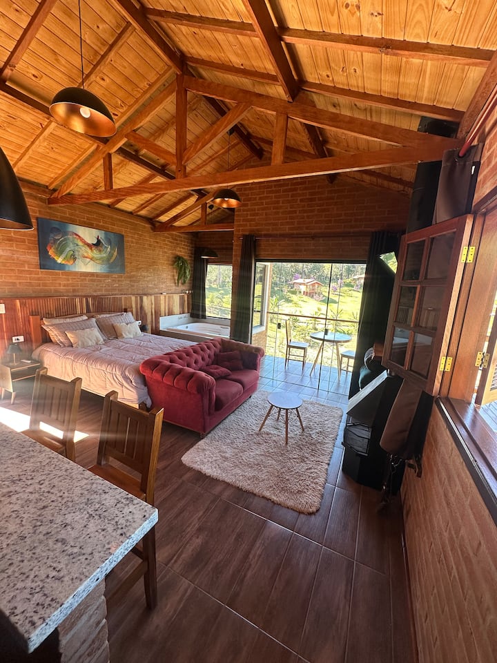 Chalé Cacau A 2 Minutos Do Centro - Santo Antônio do Pinhal