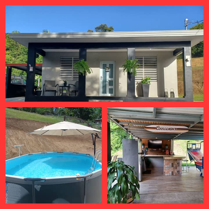 Casa Miah/piscina/energia Solar/reserva De Agua - Coamo