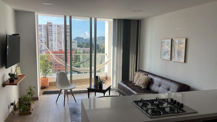 City View /Best Location/workstation /Gym /Parking - Manizales