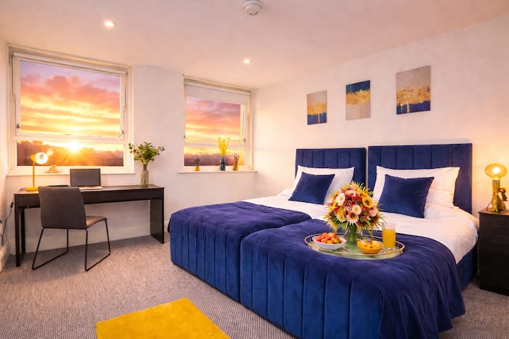 Central 1br | Sleeps 3 + Wifi, Parking & Workspace - Leeds