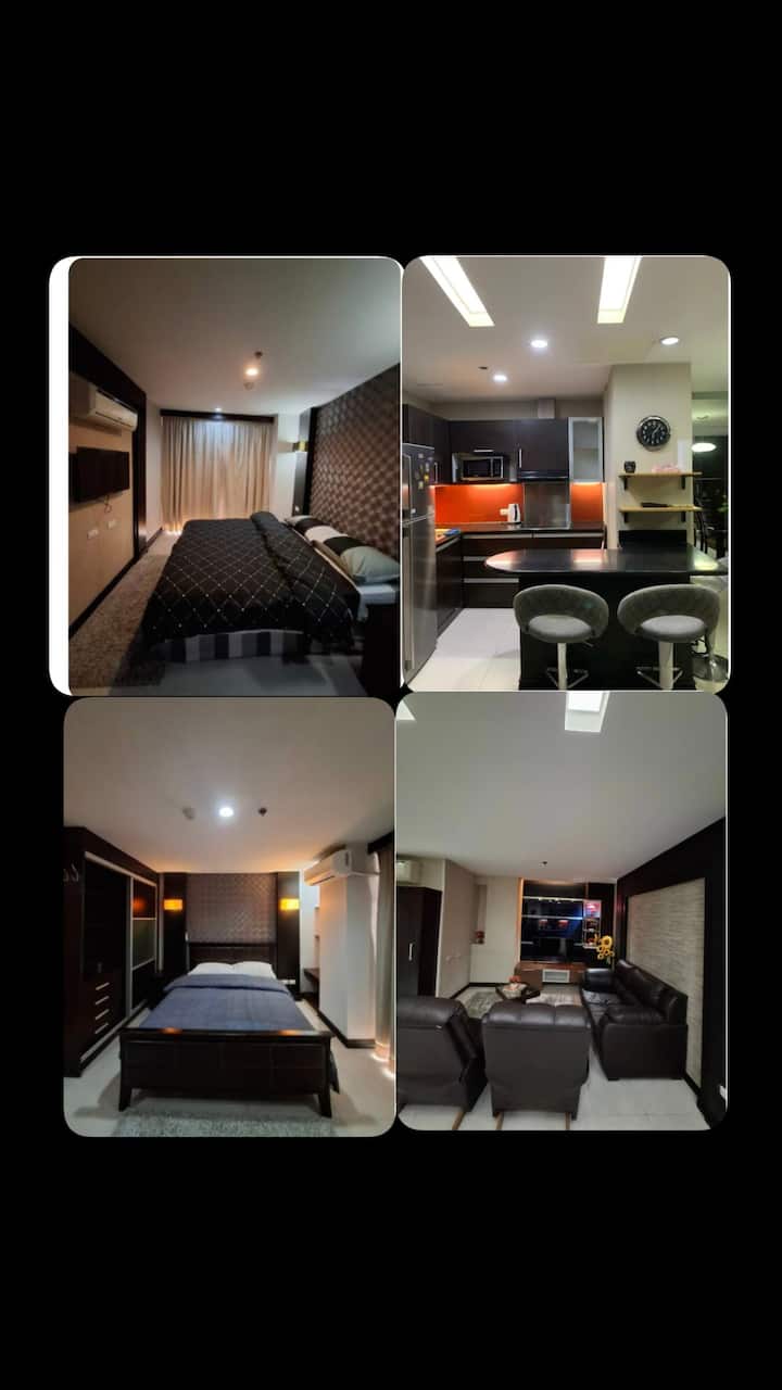 Premium Condo At Kay Hotel 2 Bedroom With Balcony - Angeles