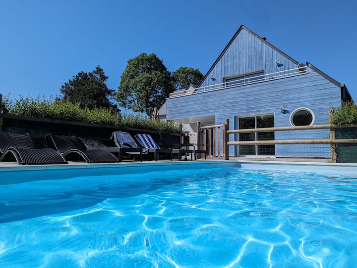 Villa Avec Piscine, Sauna, Spa, Billard, Babyfoot - Manche
