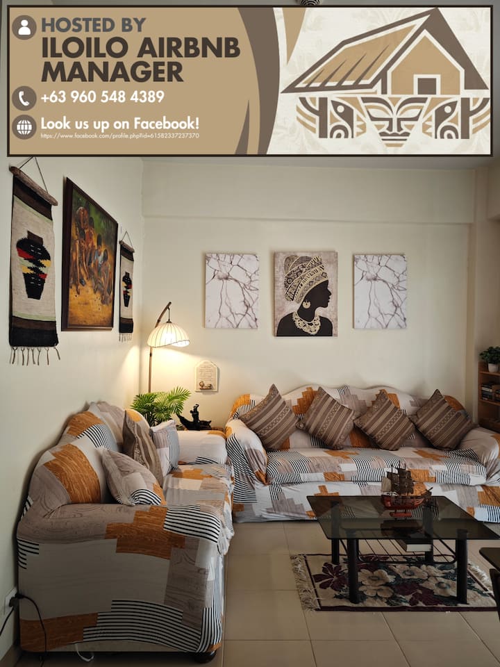 Premium 1br Condo | Gym, Pool, Free Parking | 3pax - Iloilo City