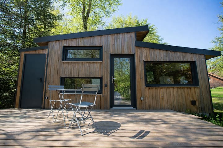 Tiny House Et Terrasse Sur L'île - Pont-en-Royans