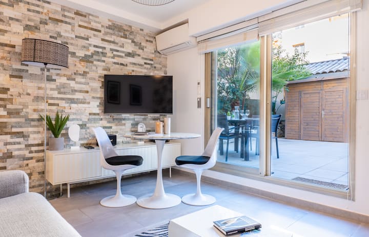 Rare Studio Avec Terrasse à 5 Min à Pied Du Palais - Cannes