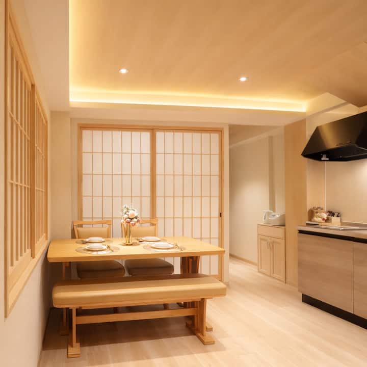 Tatami｜courtyardview｜shinsaibashi｜kitchen｜3b1b - Osaka