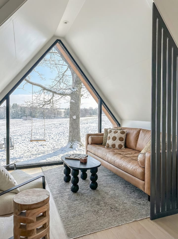A-frame Cabin With Wood Fired Hot Tub - Indian Lake, PA