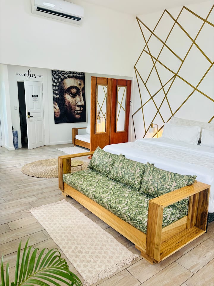 Om | Master King | Ocean View | Huge | Ac - Puerto Viejo de Talamanca