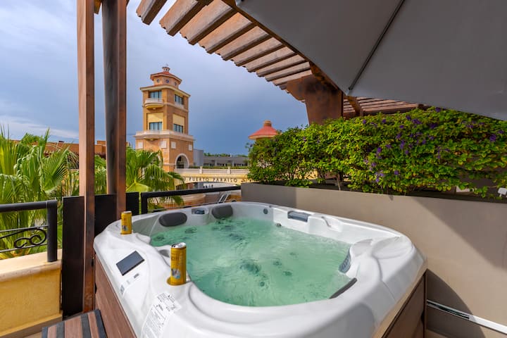 Capitalia | Dreamy Jacuzzi & Golden Marina Views - Cabo San Lucas