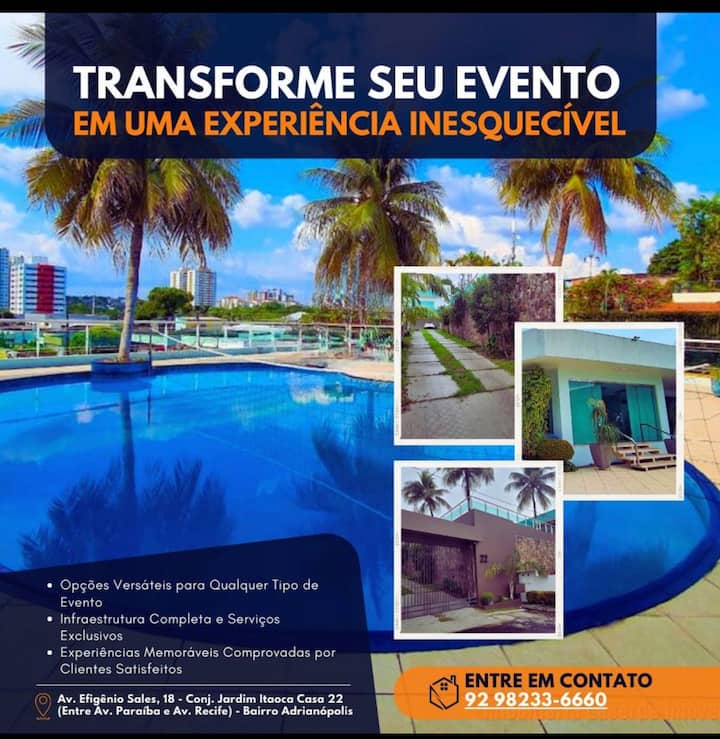 Linda Casa C/ Vista Panoramica - Manaus