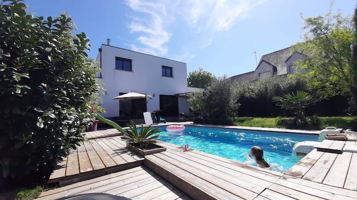 Villa Avec Piscine - Bouguenais