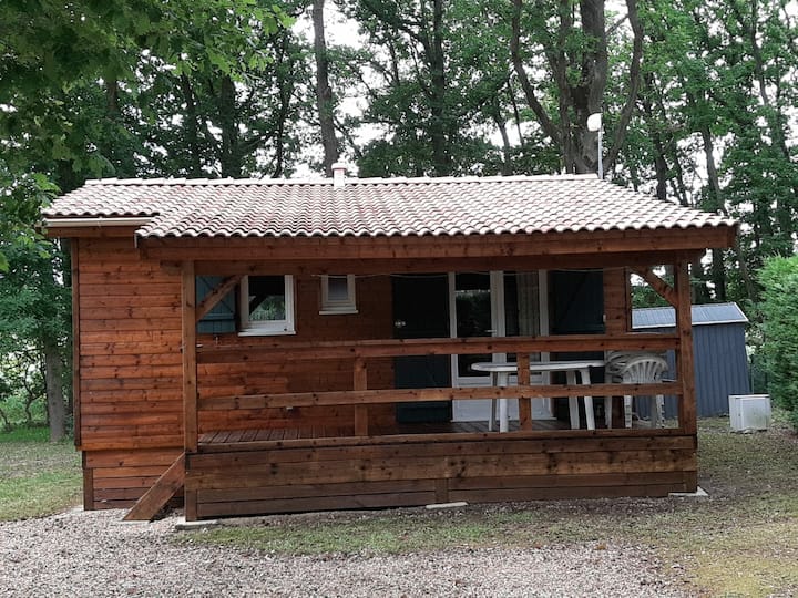 Chalet En Bois Dans Un Domaine Arboré - Anet