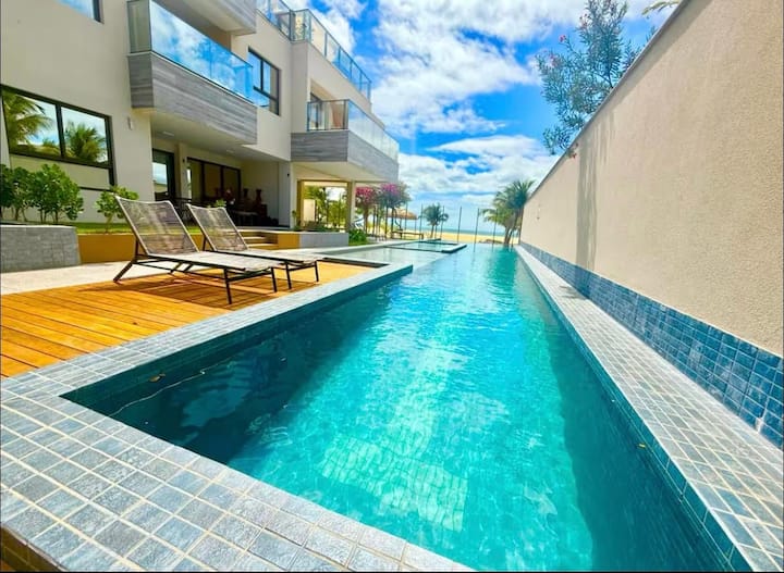 Gostoso Home With Roodtop, Bbq-gril, At The Beach. - São Miguel do Gostoso