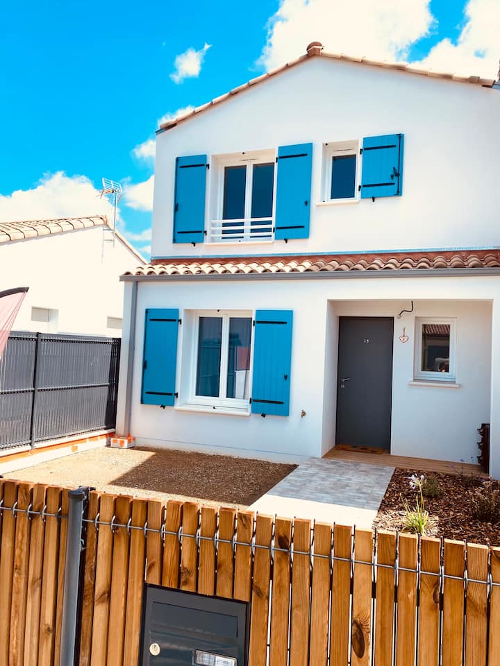 200m Plage, Maison Moderne Climatisée Tout Confort - Saint-Vincent-sur-Jard