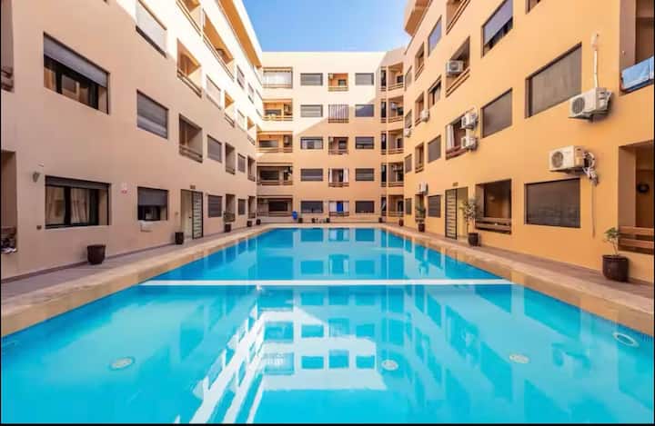 Appartement Centre Gueliz
[Parking Privé+piscine ] - Marrakech