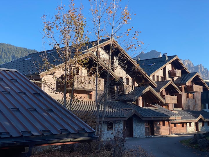 Carroz 74 -T4 Esprit Chalet-possibilité 8per - Flaine