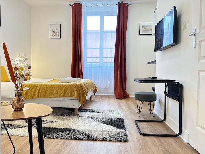 Studio Privé, Café à Volonté, Coworking Et Jardin - Limoges